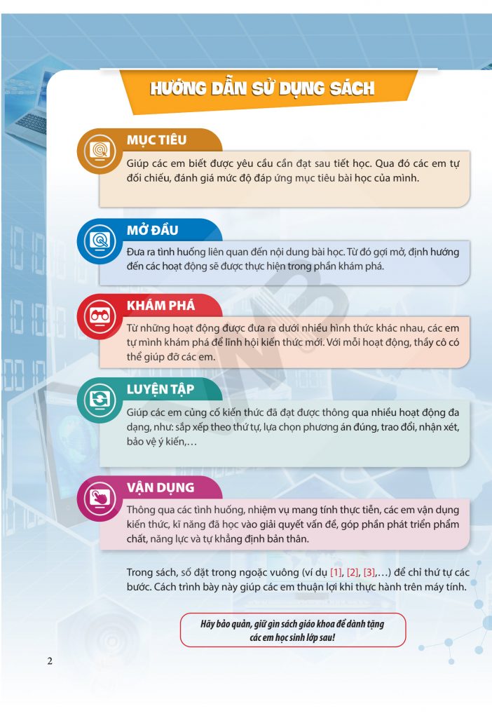 Sách tin học 4 – VMB EDUCATION